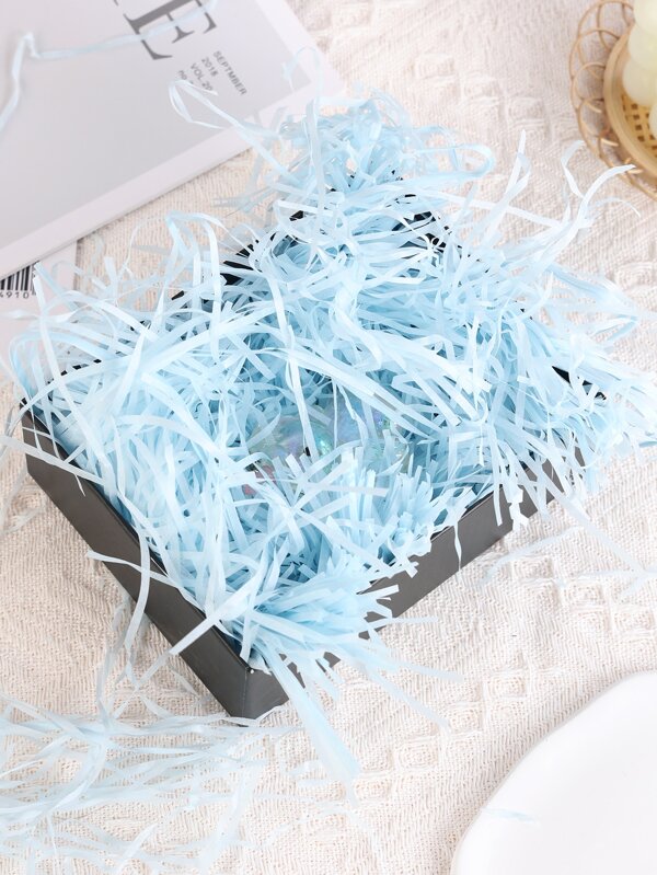 1pack Crinkle Lafite Paper, Raffia Filler, DIY Wedding Party Gift Box ...