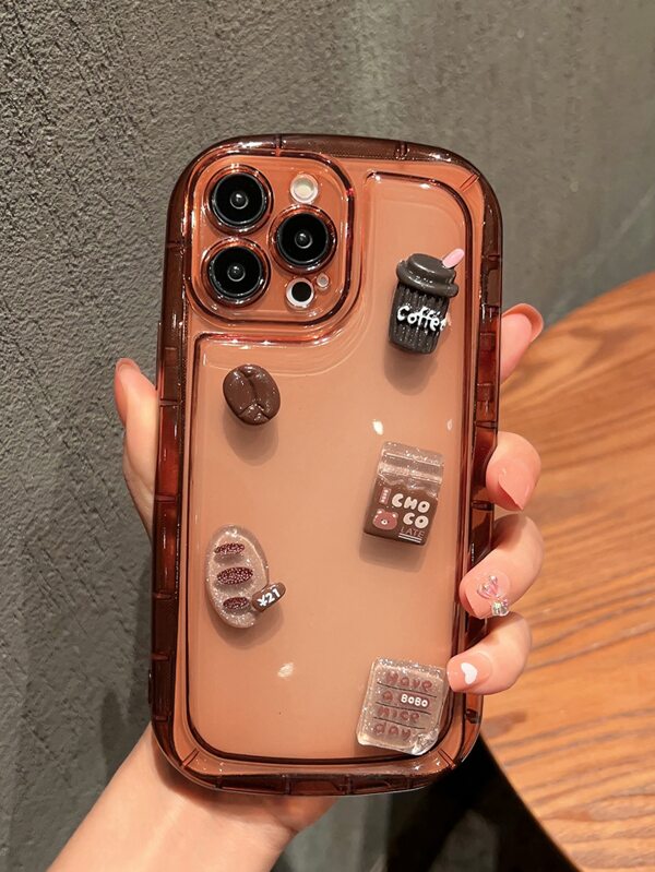 Bread Decor Clear Phone Case | SHEIN