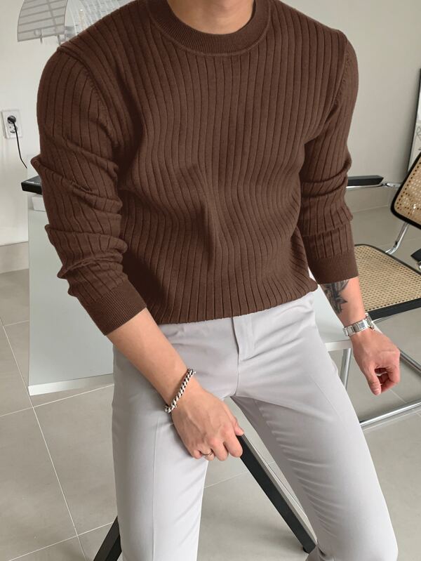 DAZY Men Ribbed Knit Sweater | SHEIN USA