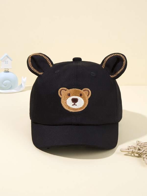 Baby Cartoon Bear Embroidered Baseball Cap | SHEIN USA