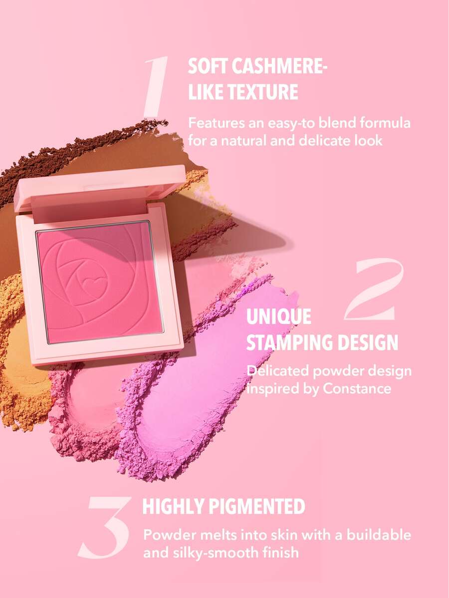 SHEGLAM Love Dive Tender Heart Powder Blush-You'Re Peachy Matte Finish ...