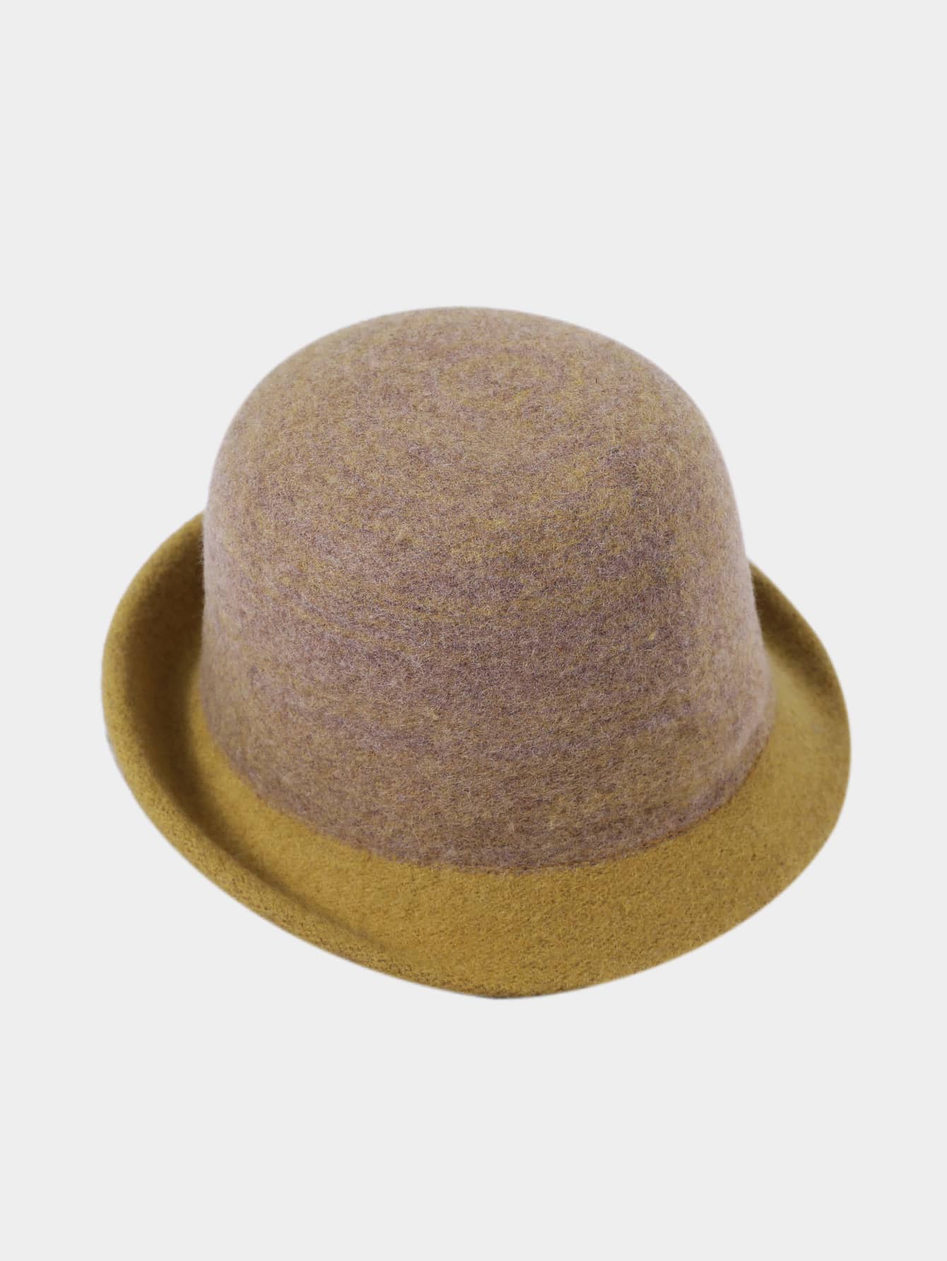 100% Wool Two Tone Fedora Hat | SHEIN USA