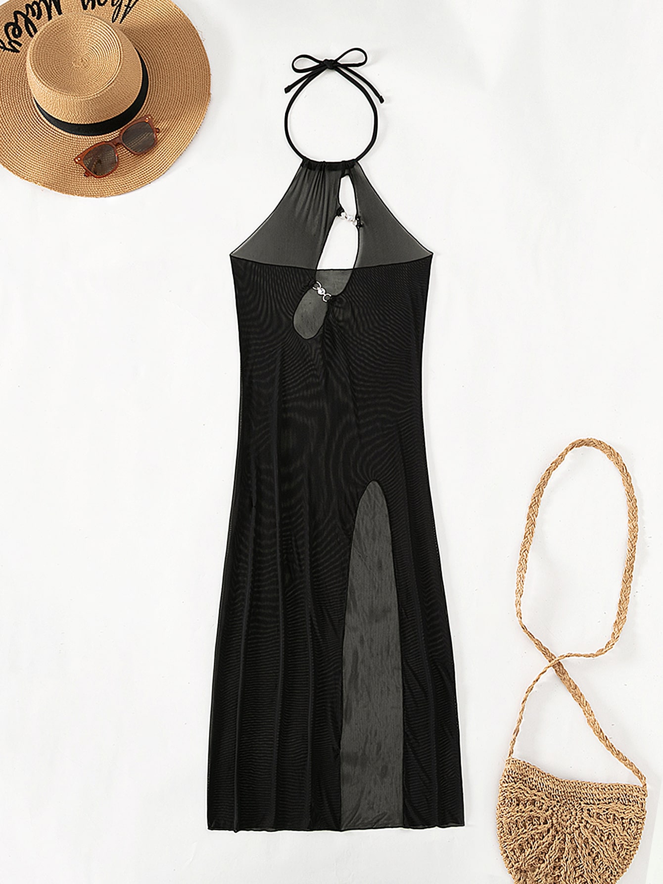 Cache-maillot Unicolore Découpe | Mode en ligne | SHEIN FRANCE