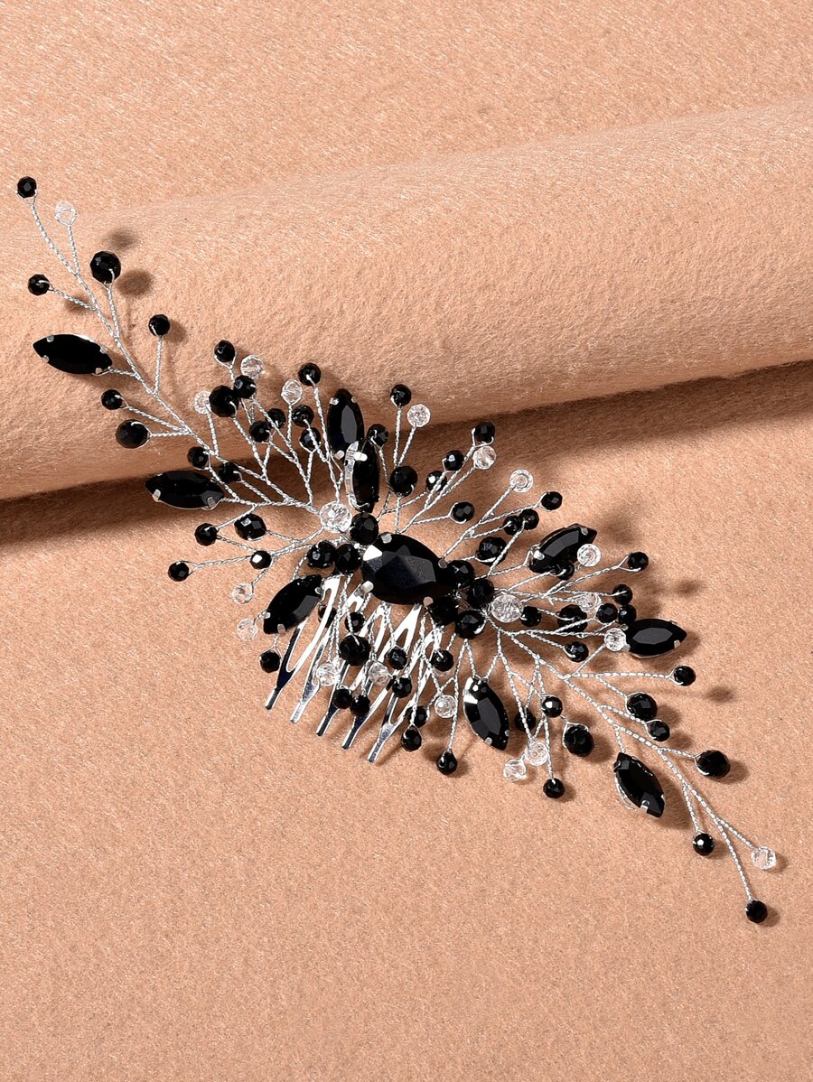 Rhinestone Decor Hair Comb | SHEIN USA