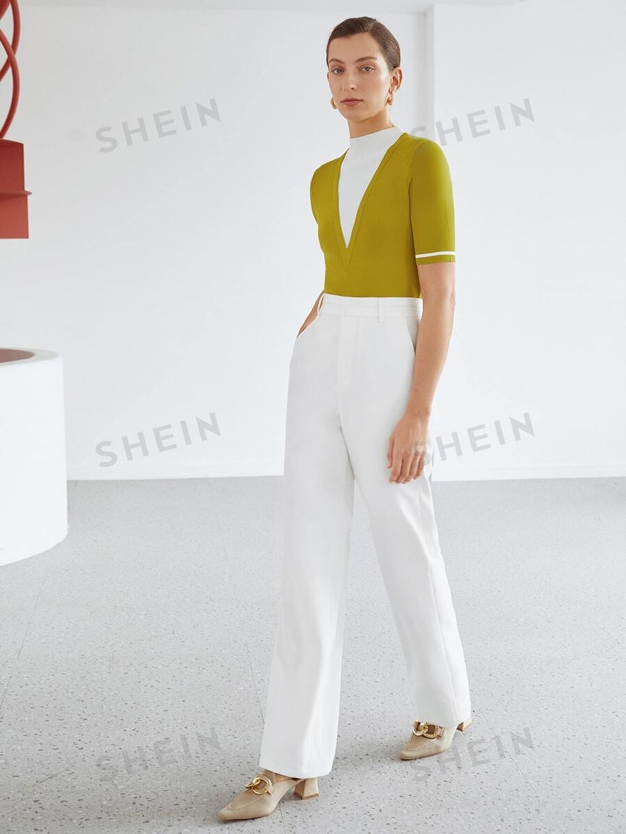 MOTF PREMIUM STRAIGHT FIT DRESS PANTS | SHEIN USA