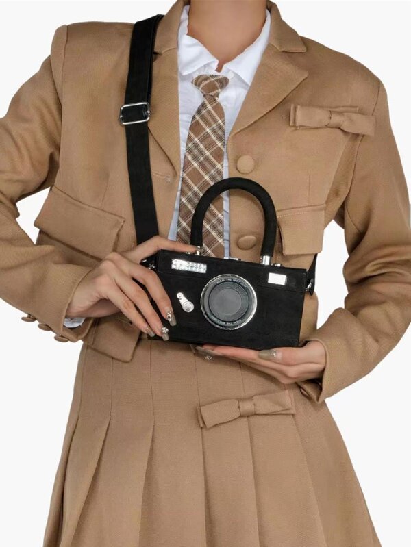 Mini Camera Design Box Bag | SHEIN USA