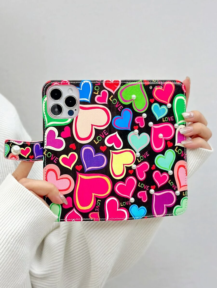 Heart Pattern Phone Case | SHEIN USA