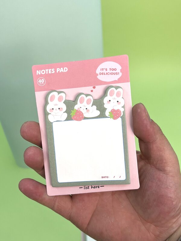 1pc Cartoon Rabbit Pattern Sticky Note | SHEIN USA