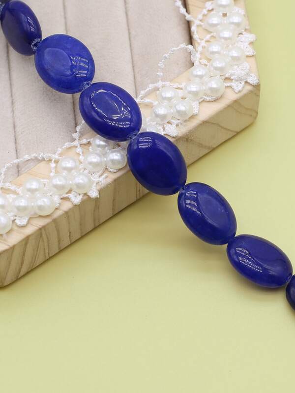 1strand Oval Natural Crystal DIY Bead | SHEIN USA