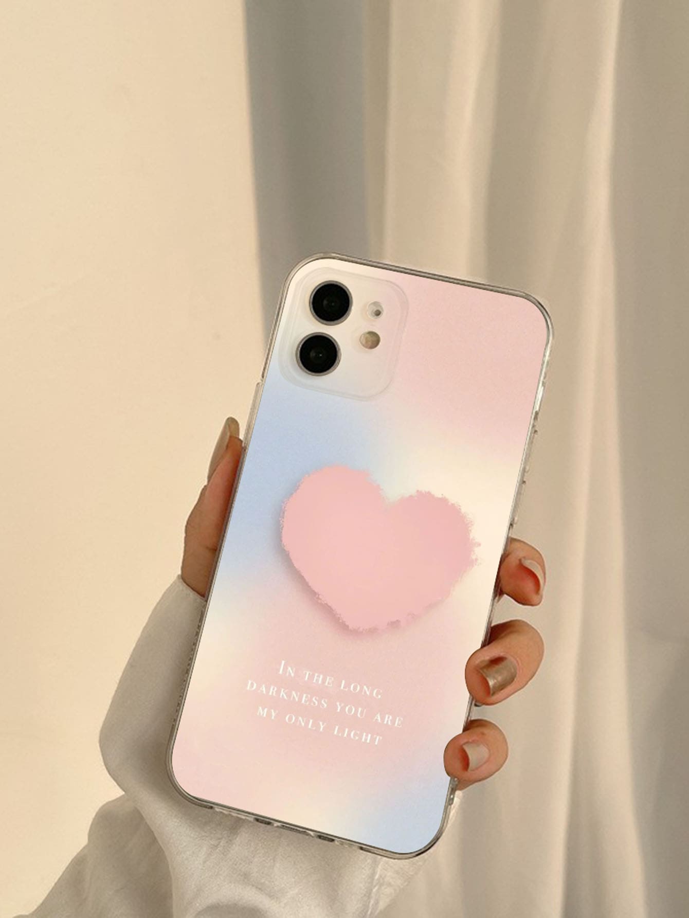 Heart Print Phone Case | SHEIN USA