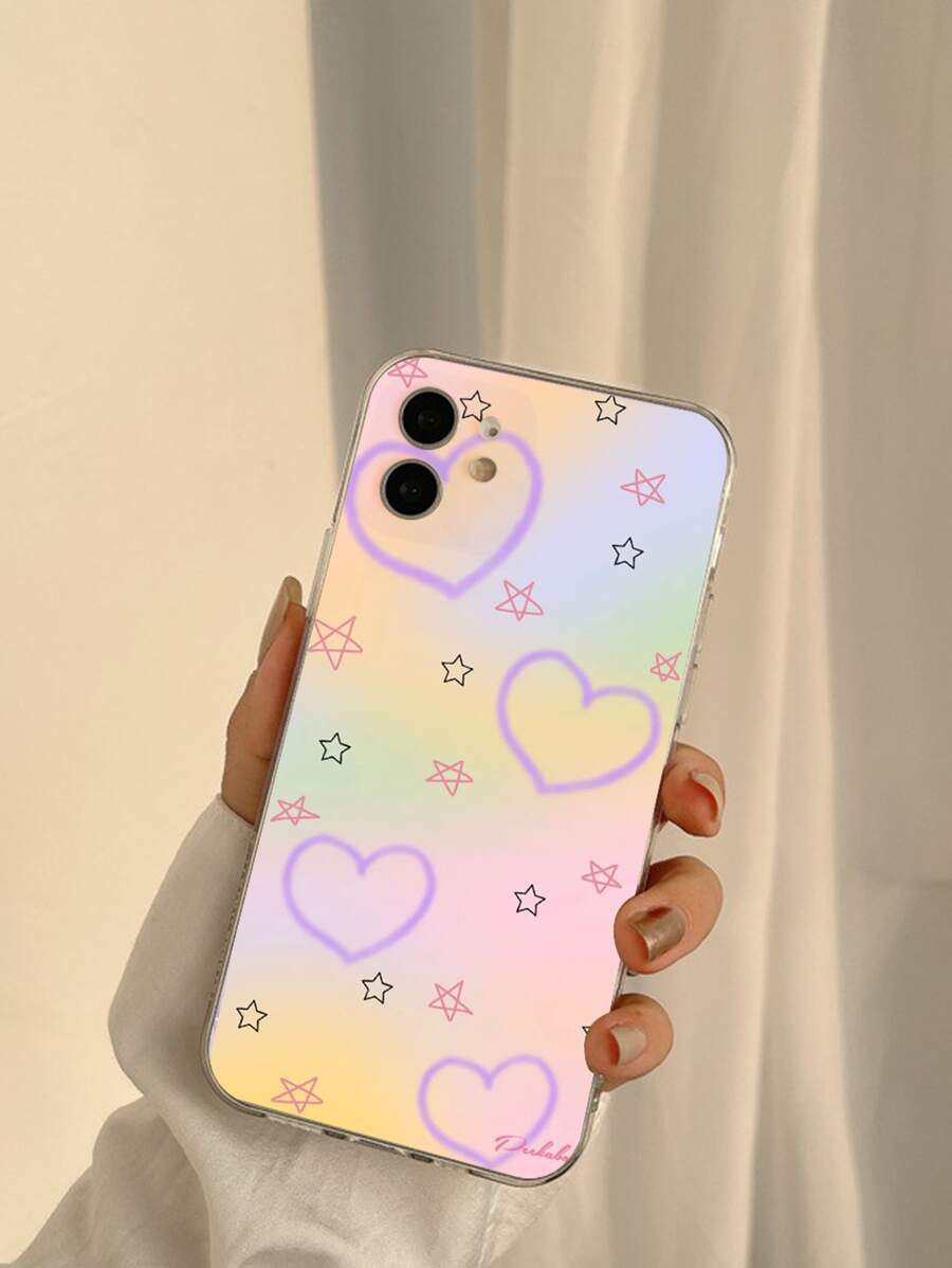 Heart Pattern Phone Case | SHEIN USA