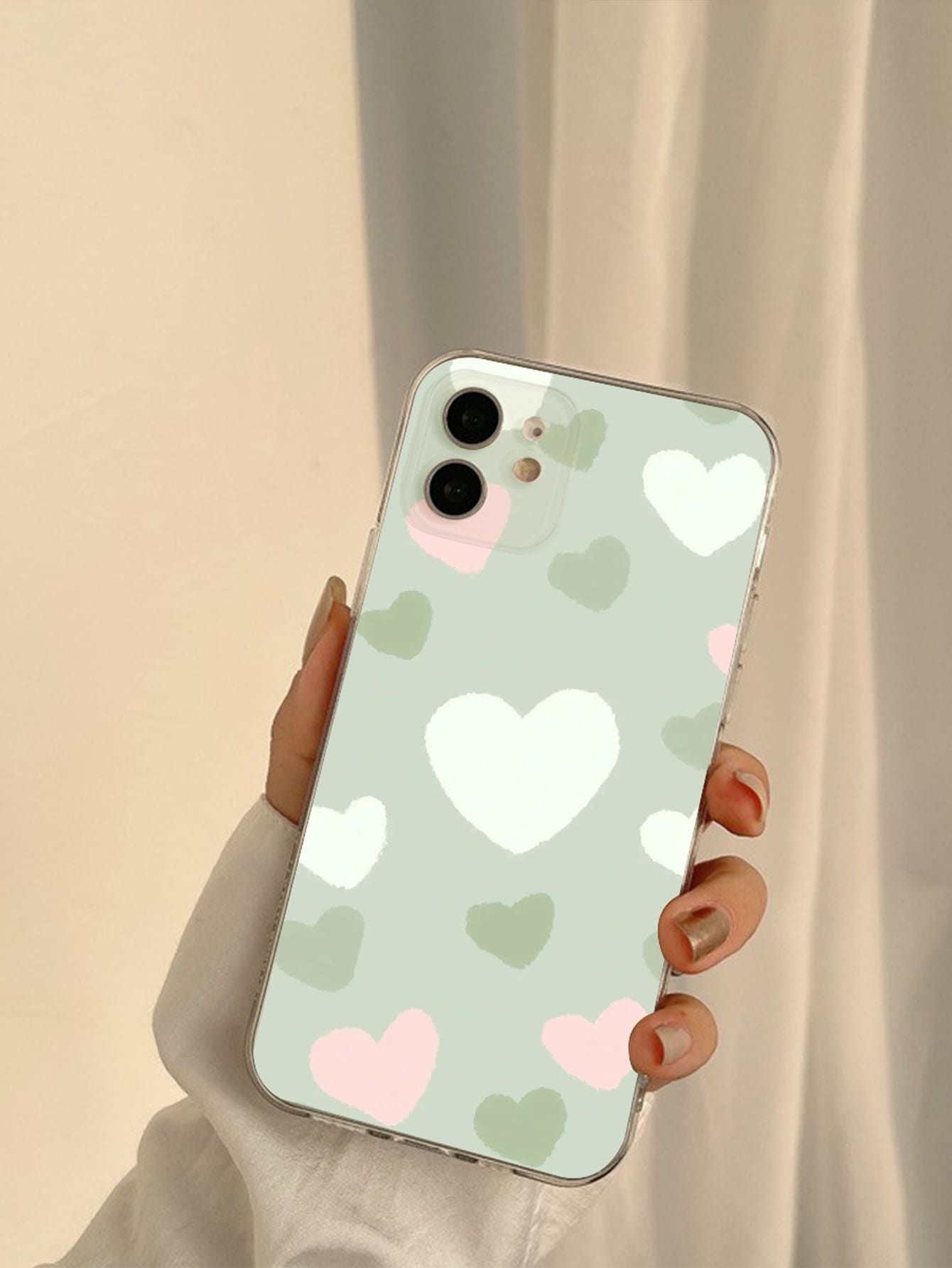 Heart Pattern Phone Case | SHEIN USA