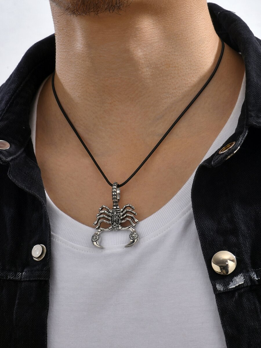 Men Scorpion Pendant Necklace | SHEIN USA