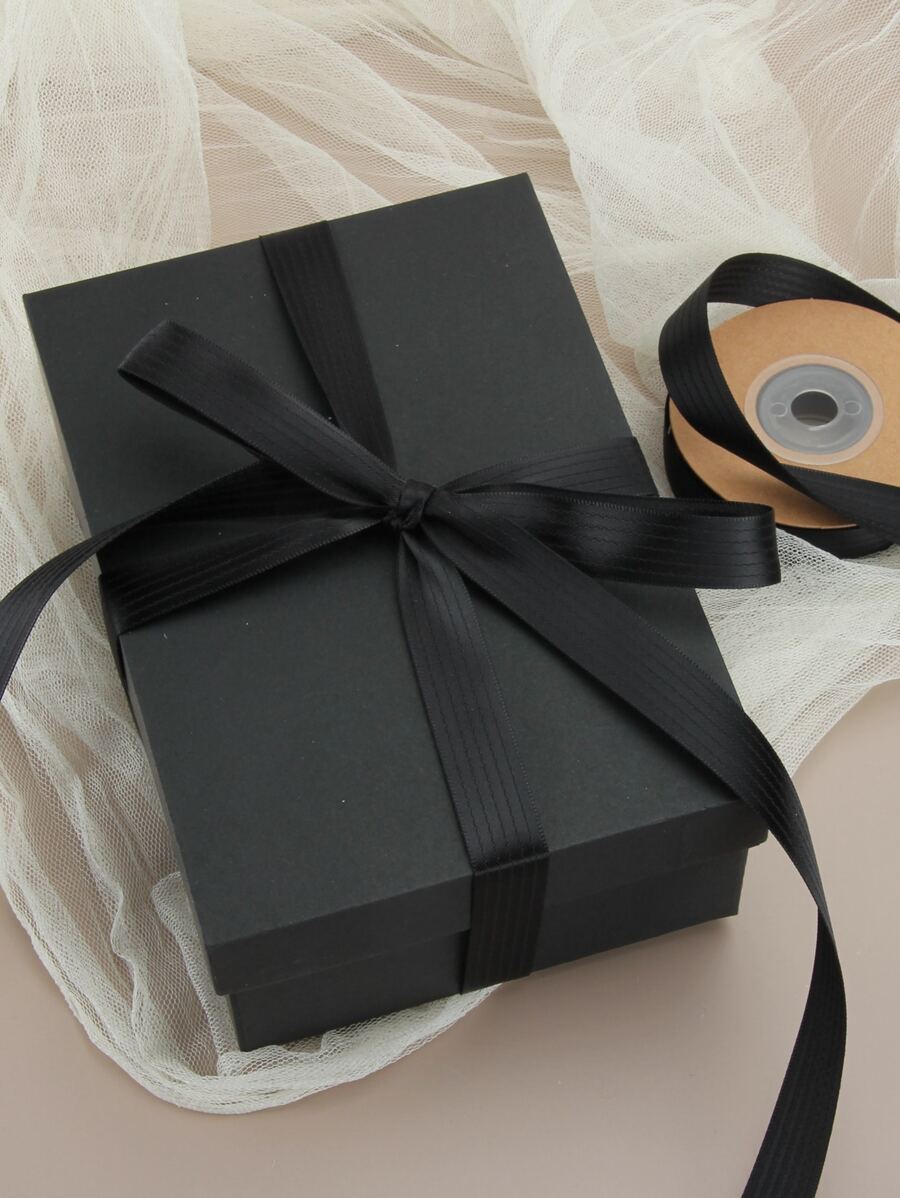 1roll Solid Gift Wrapping Ribbon | SHEIN USA