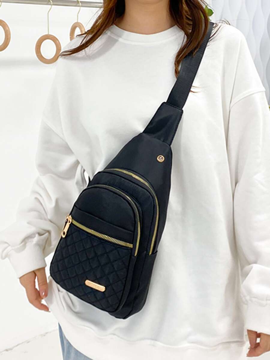 Mini Quilted Sling Bag | SHEIN USA