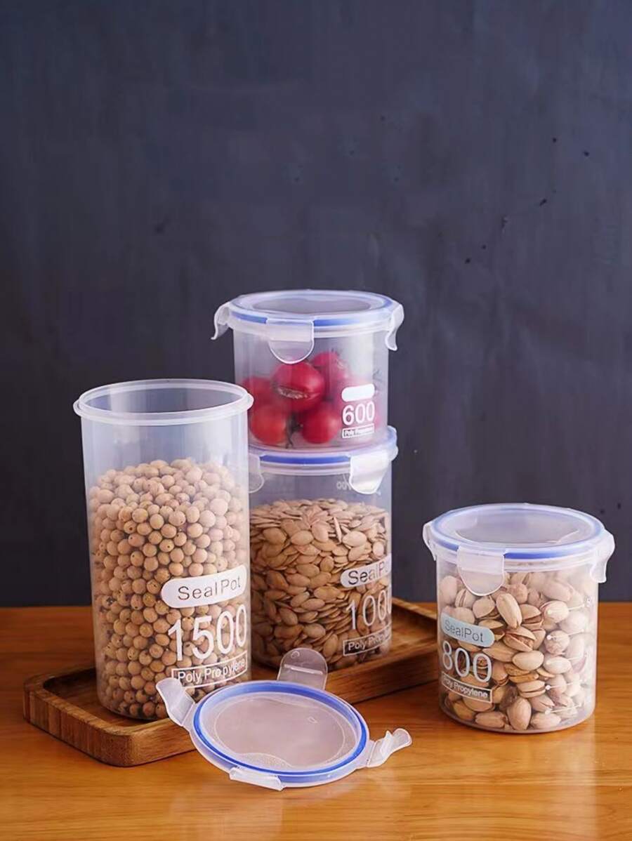 1pc Grain Storage Tank, Plastic Grain Storage Box, Airtight Tank ...