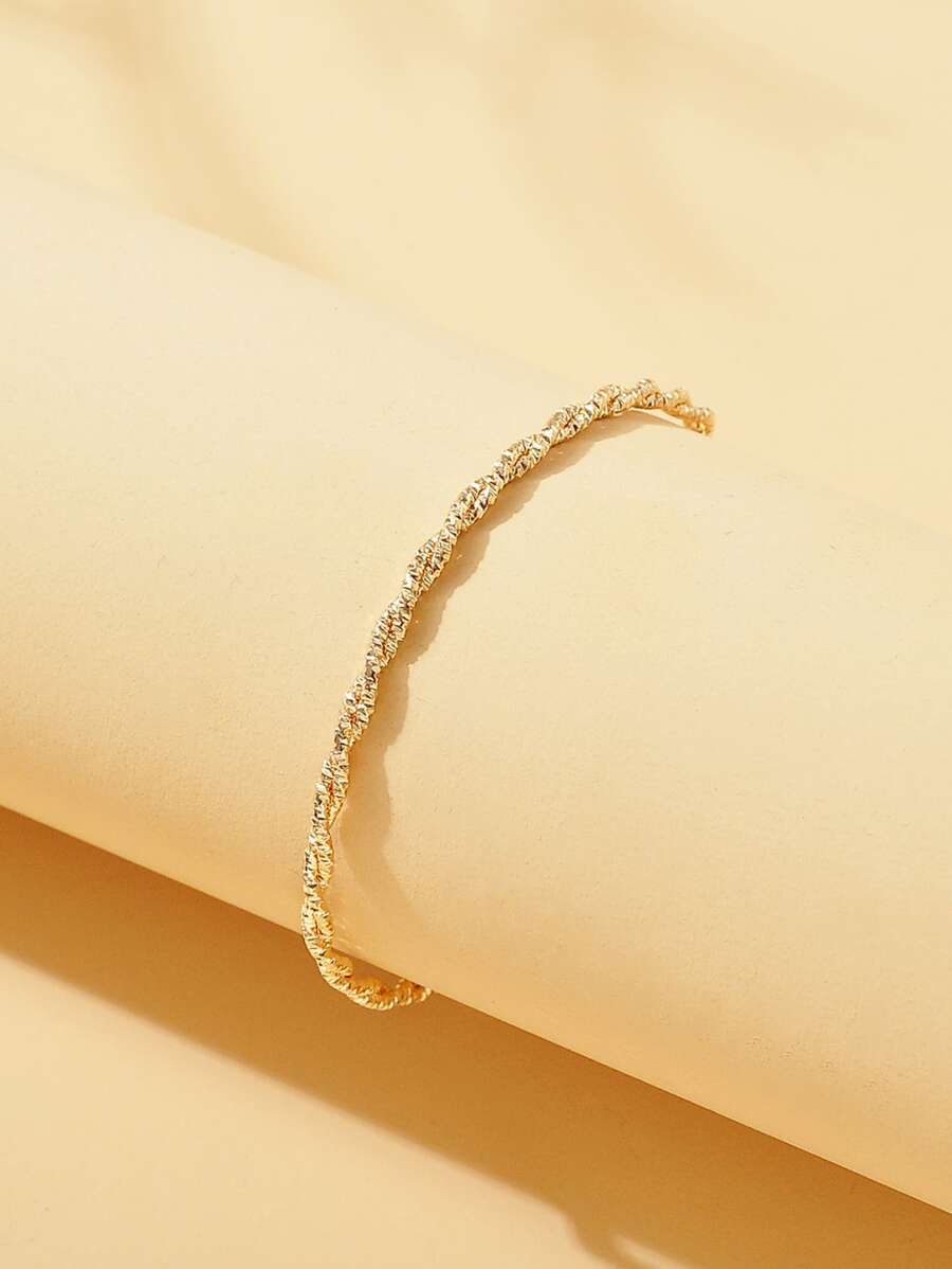 Twist Design Bracelet | SHEIN USA