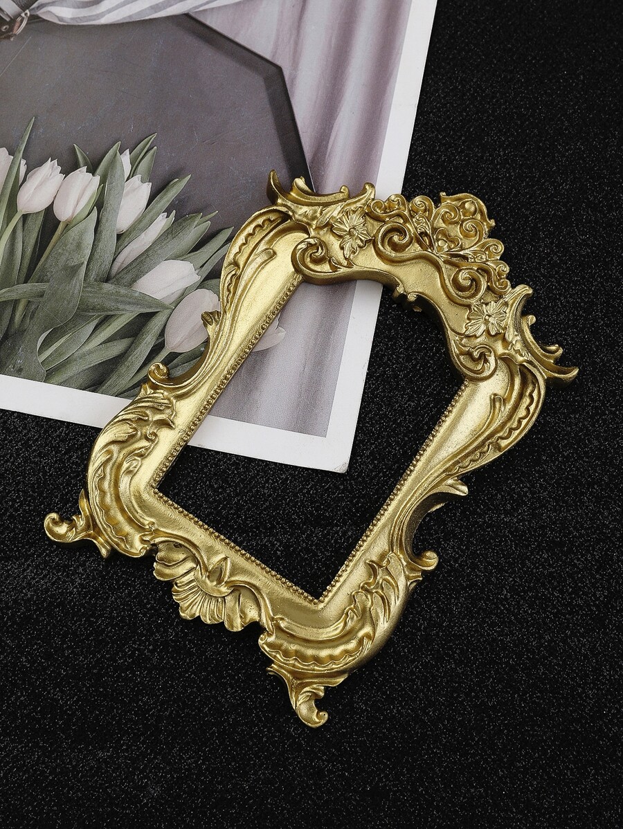 1pc Resin Decor Golden Photography Prop, Nordic Style Vintage Ornament ...