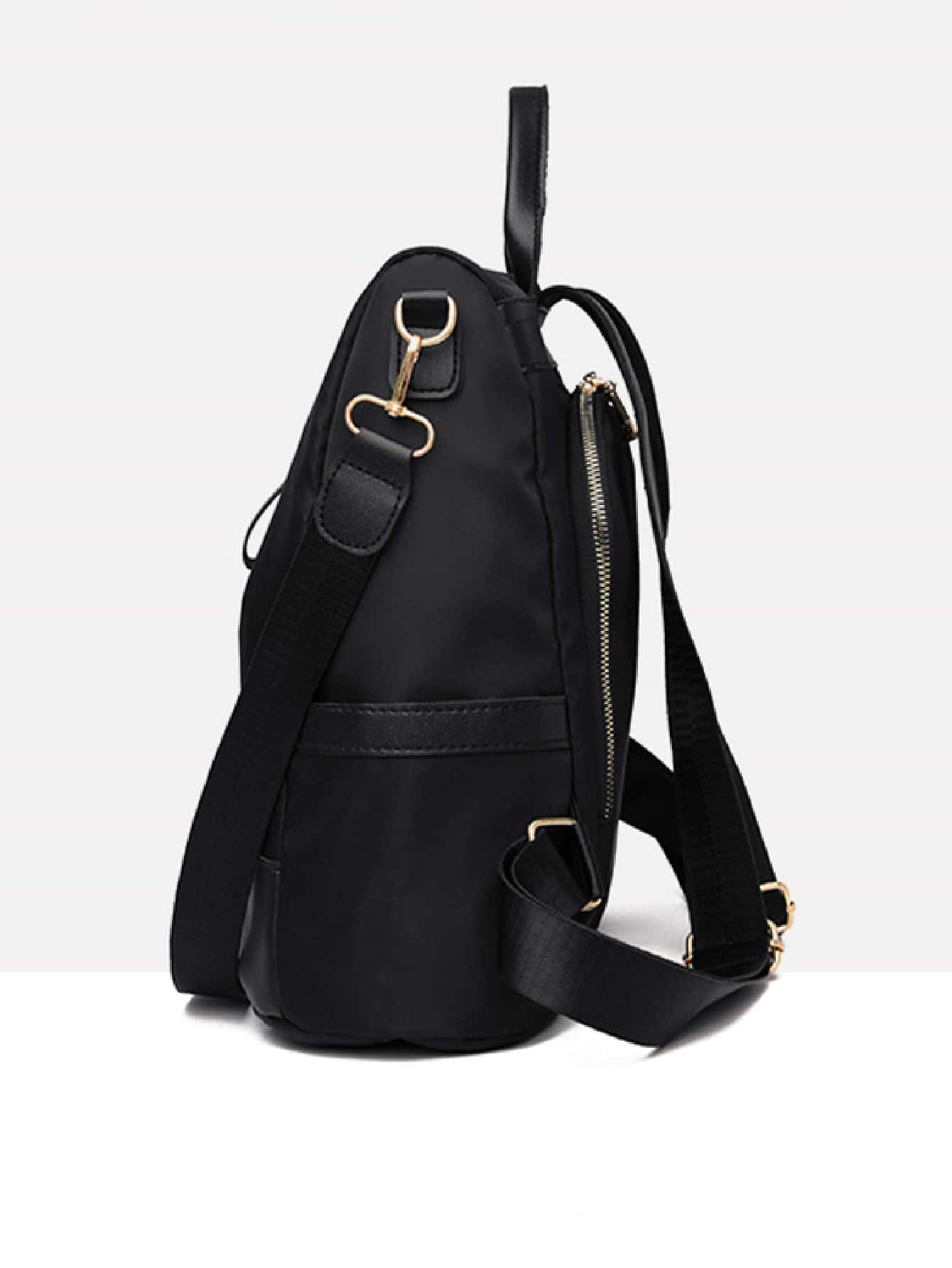 Minimalist Zip Front Backpack | SHEIN USA