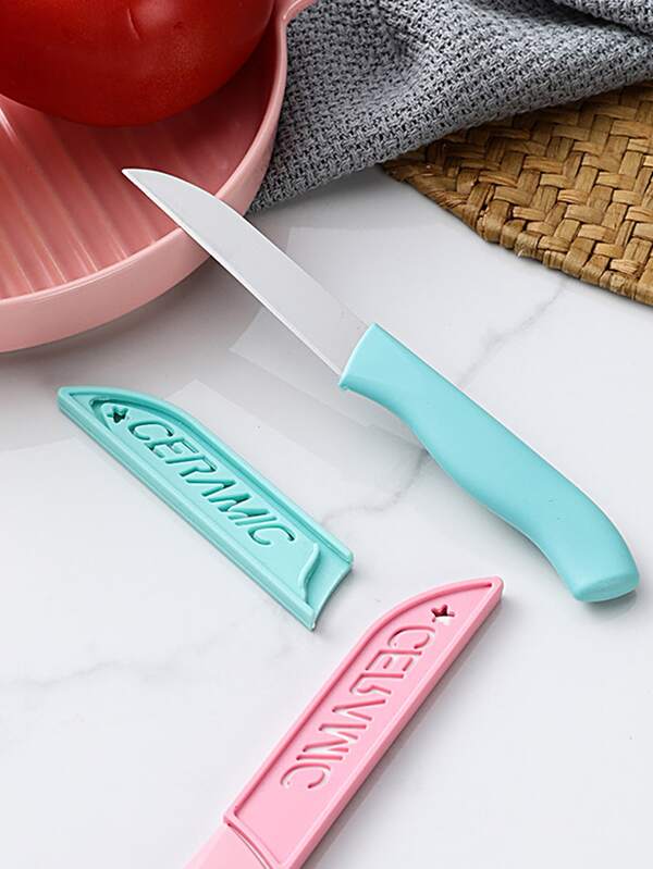 1pc Random Color Stainless Steel Fruit Knife | SHEIN USA