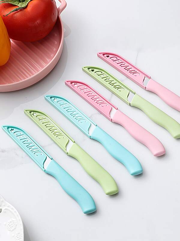 1pc Random Color Stainless Steel Fruit Knife | SHEIN USA