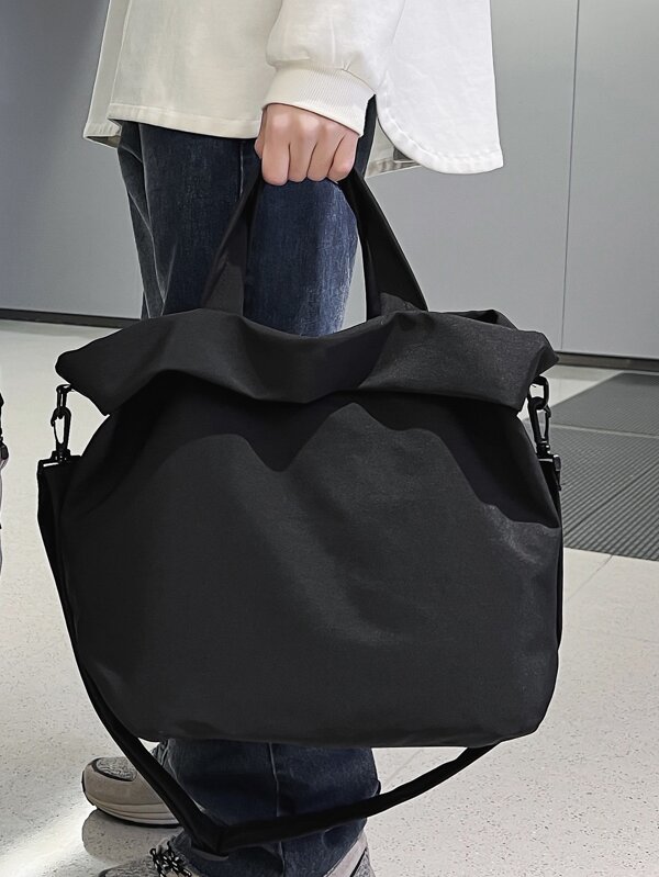 Oversized Minimalist Shopper Bag | SHEIN EUR