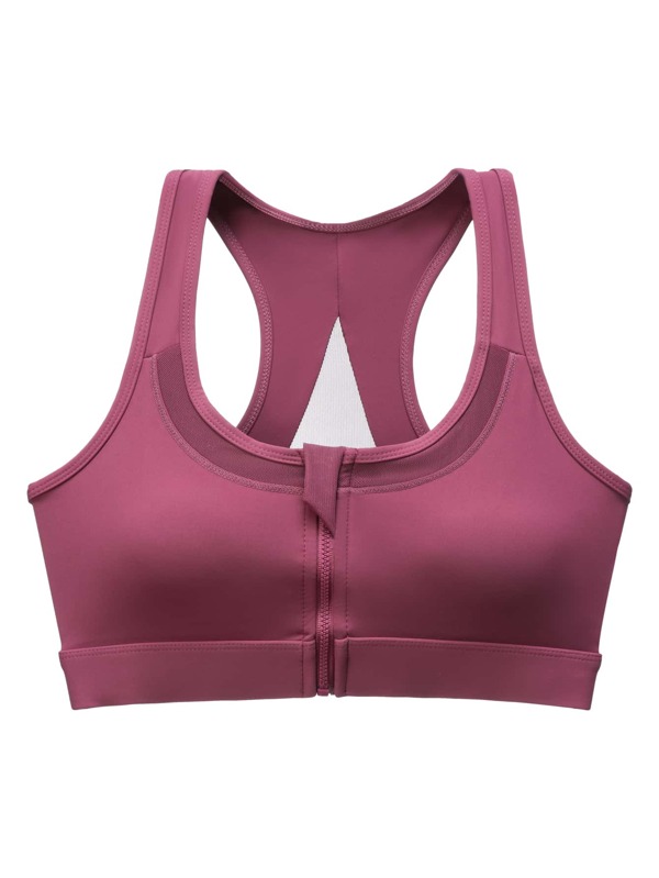 Teen Girls Zip Up Racerback Bralet | SHEIN UK