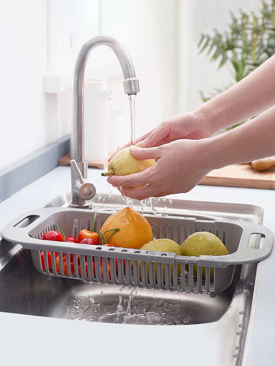 1pc Retractable Sink Drain Rack | SHEIN USA