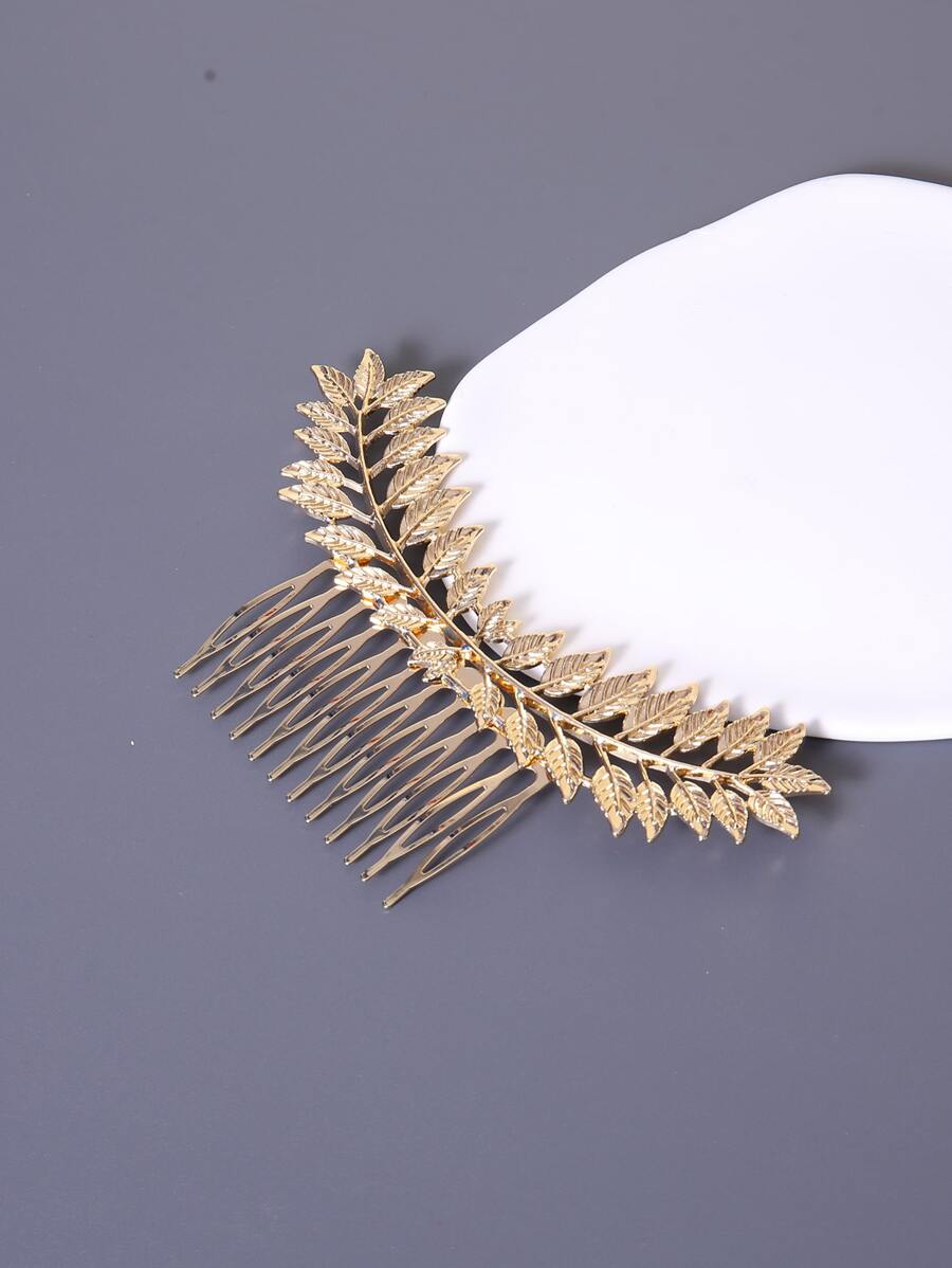 Leaf Decor Hair Comb | SHEIN USA