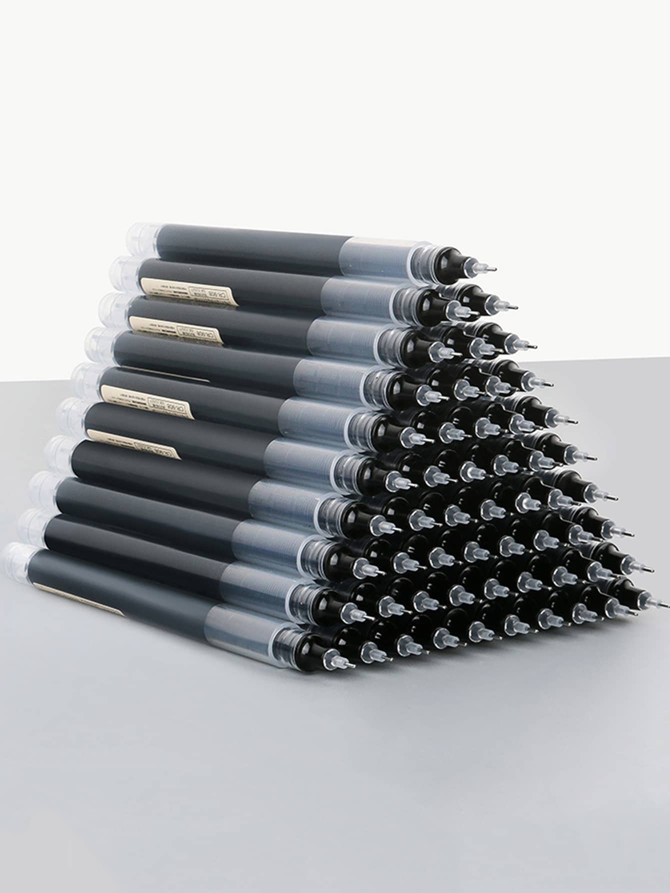 10 creative straight liquid neutral pens Simple multi -purpose neutral ...