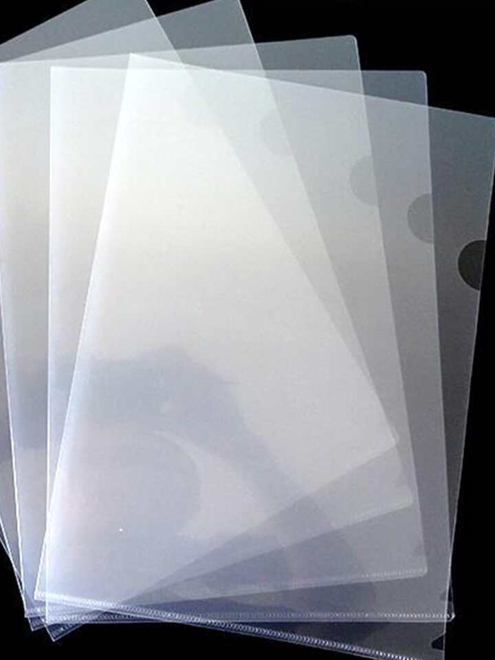 Clear Plastic File Folders