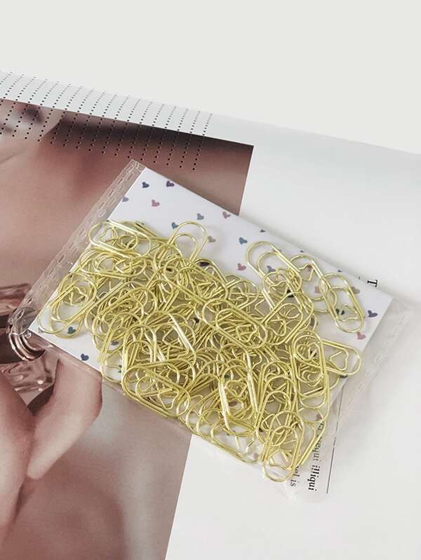 50pcs Iron Paper Clip | SHEIN USA