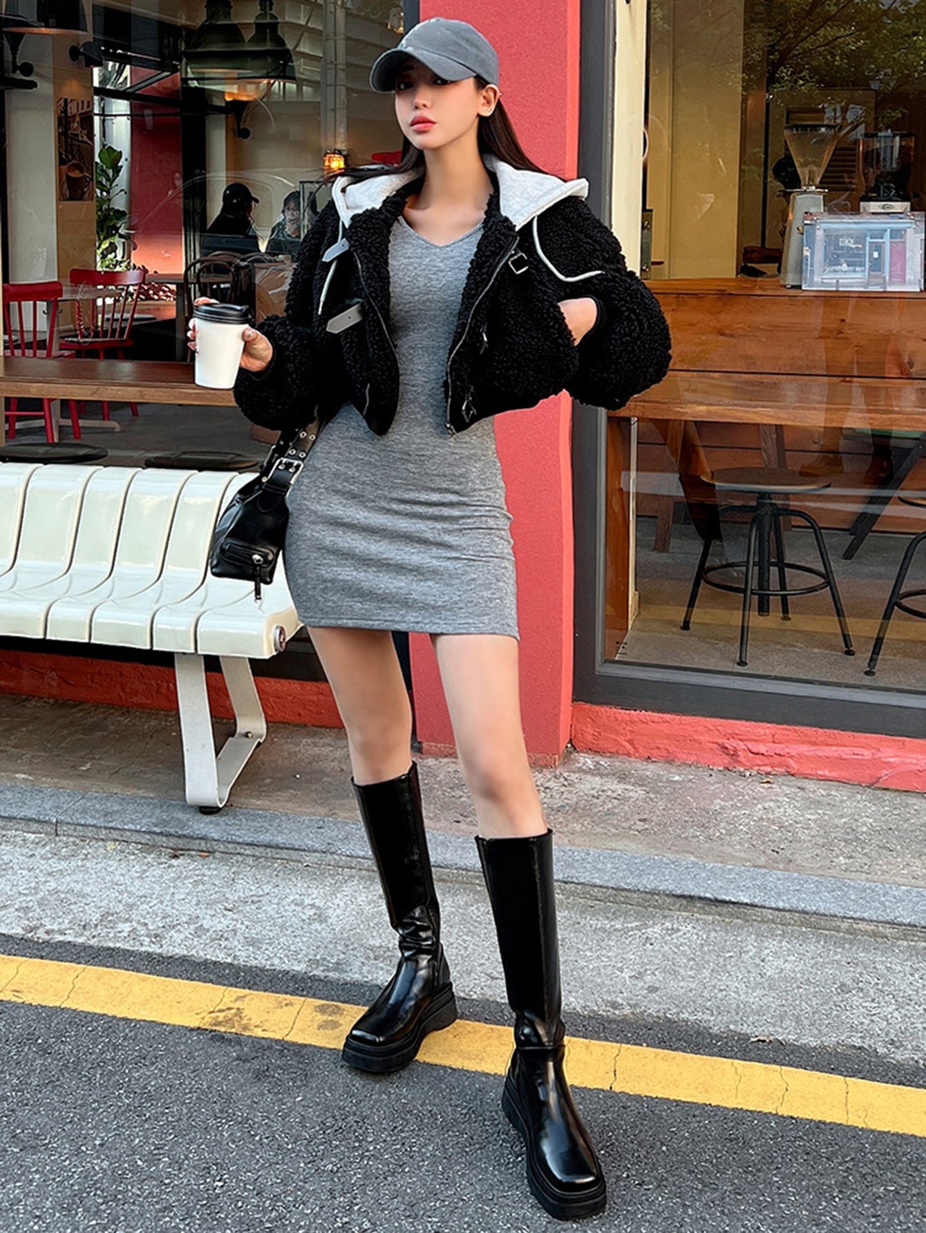 DAZY Solid Bodycon Dress | SHEIN USA