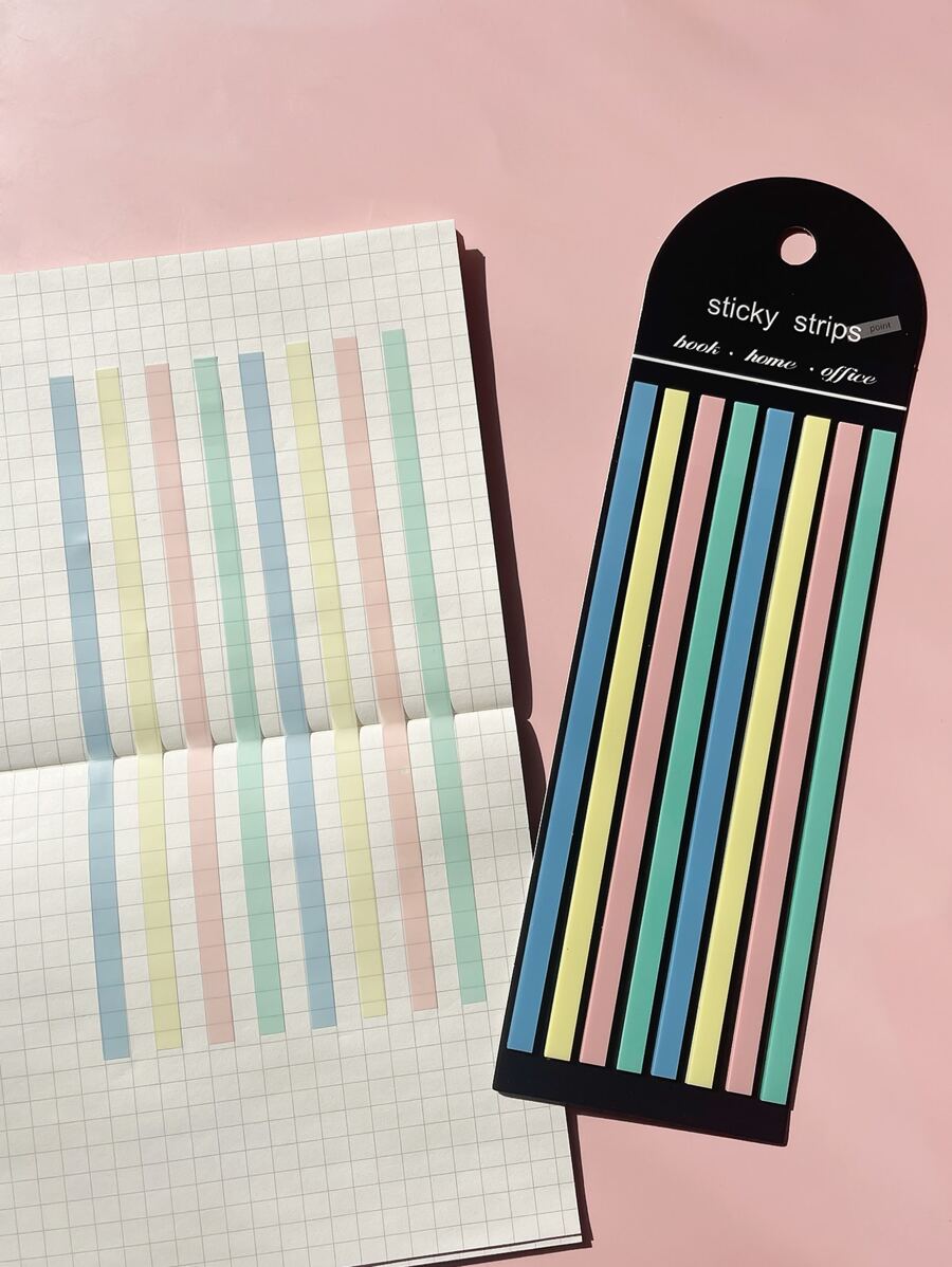 1pc Mixed Color Index Sticky Note | SHEIN USA