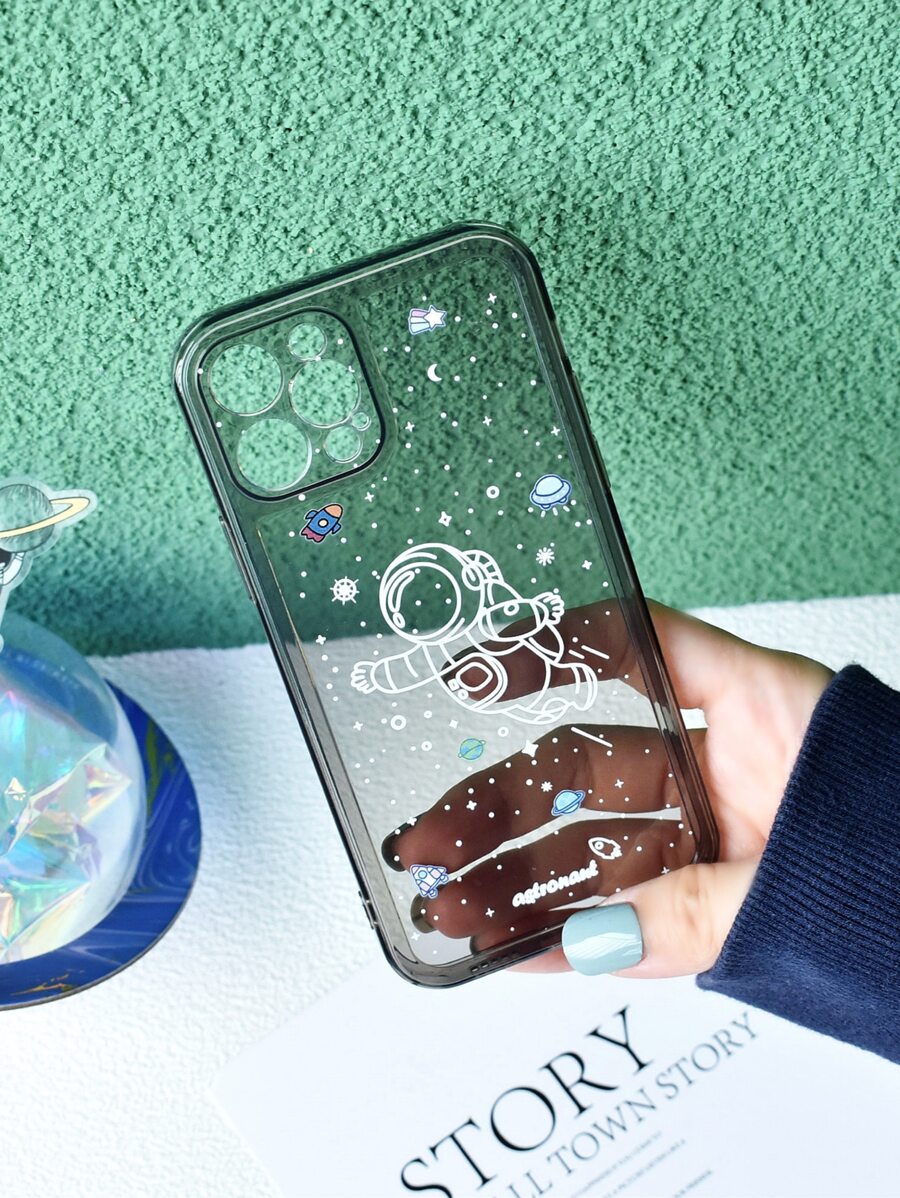 Astronaut Pattern Phone Case | SHEIN USA