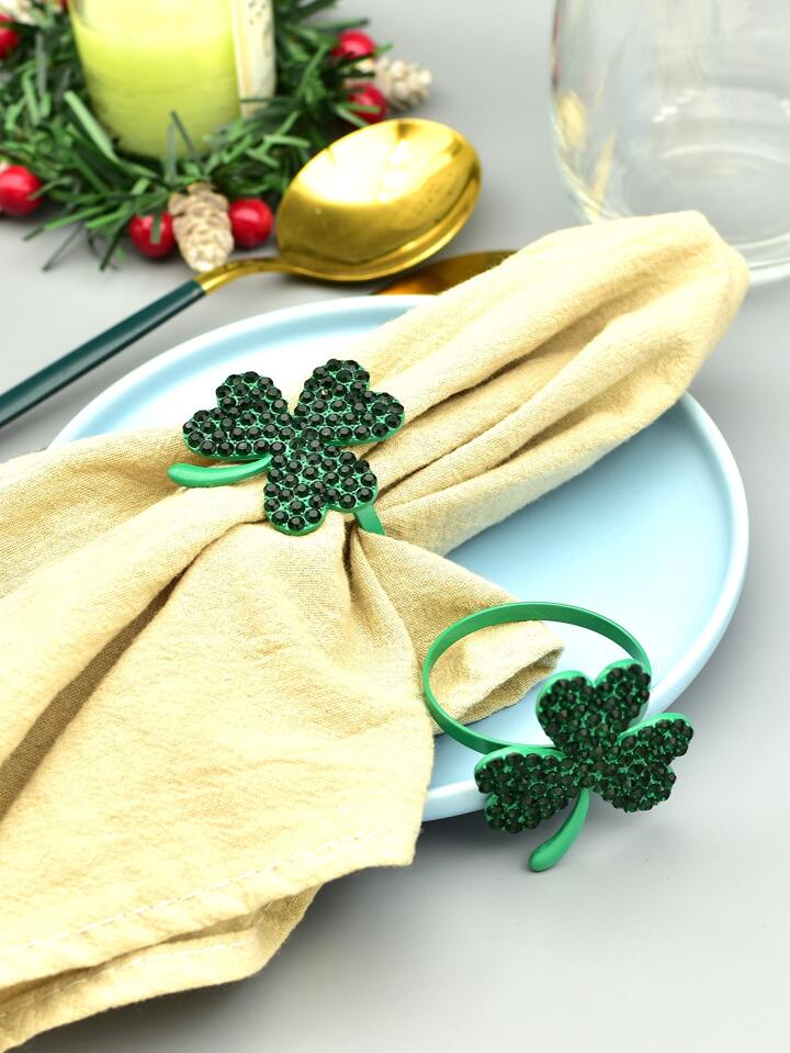 Shamrock Napkin Rings
