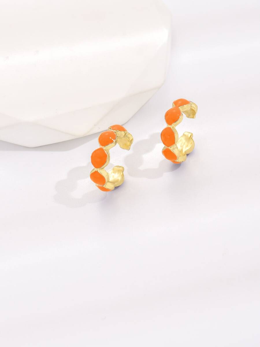 Round Decor Ear Cuffs | SHEIN USA