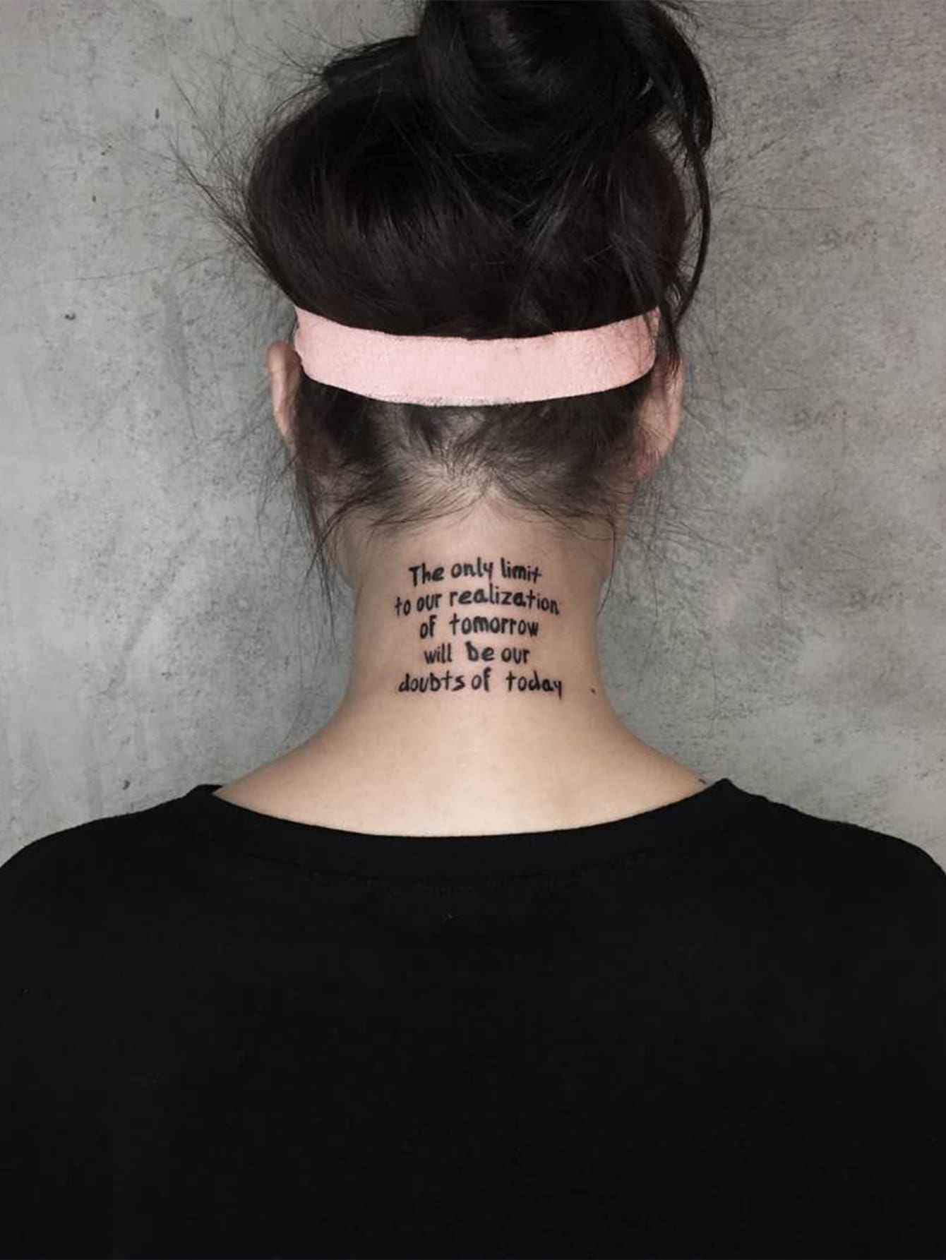 Tattoo Sticker,1 Sheet Slogan Graphic Temporary Tattoos For Women ...