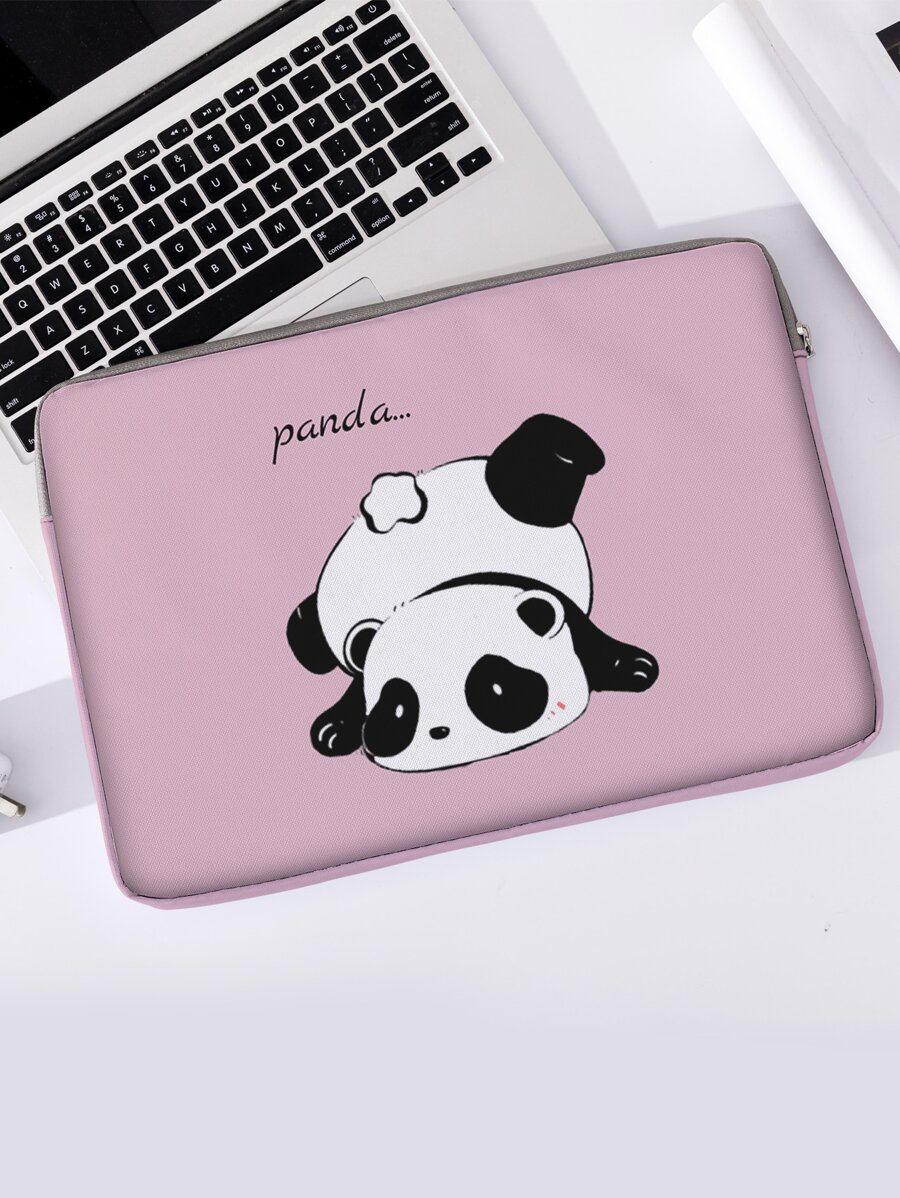 Panda Pattern Laptop Bag | SHEIN USA