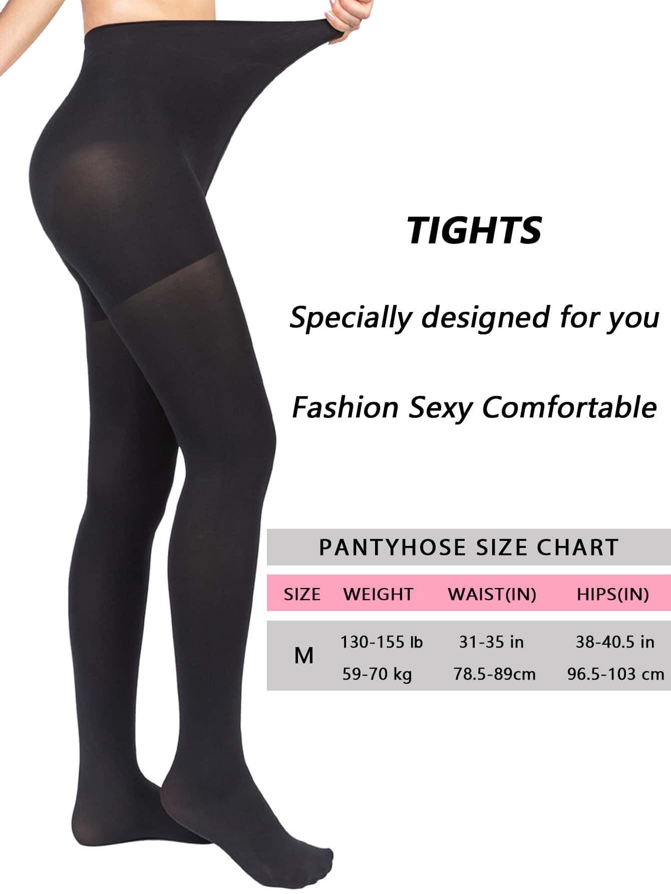 Ultra Soft Comfort High Waisted Mesh Pantyhose | SHEIN USA