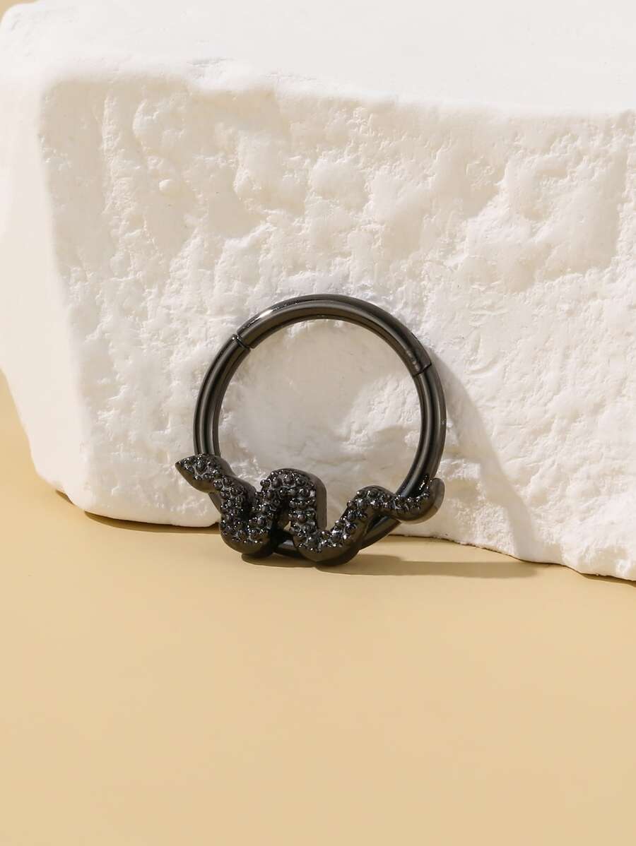 Snake Decor Nose Ring | SHEIN USA