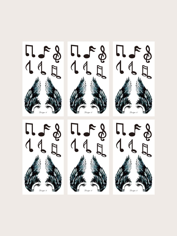 Music Note Designs Tribal