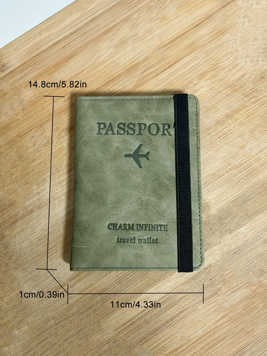 Letter Graphic Passport Case Passport Holder Passport Cover Passport ...