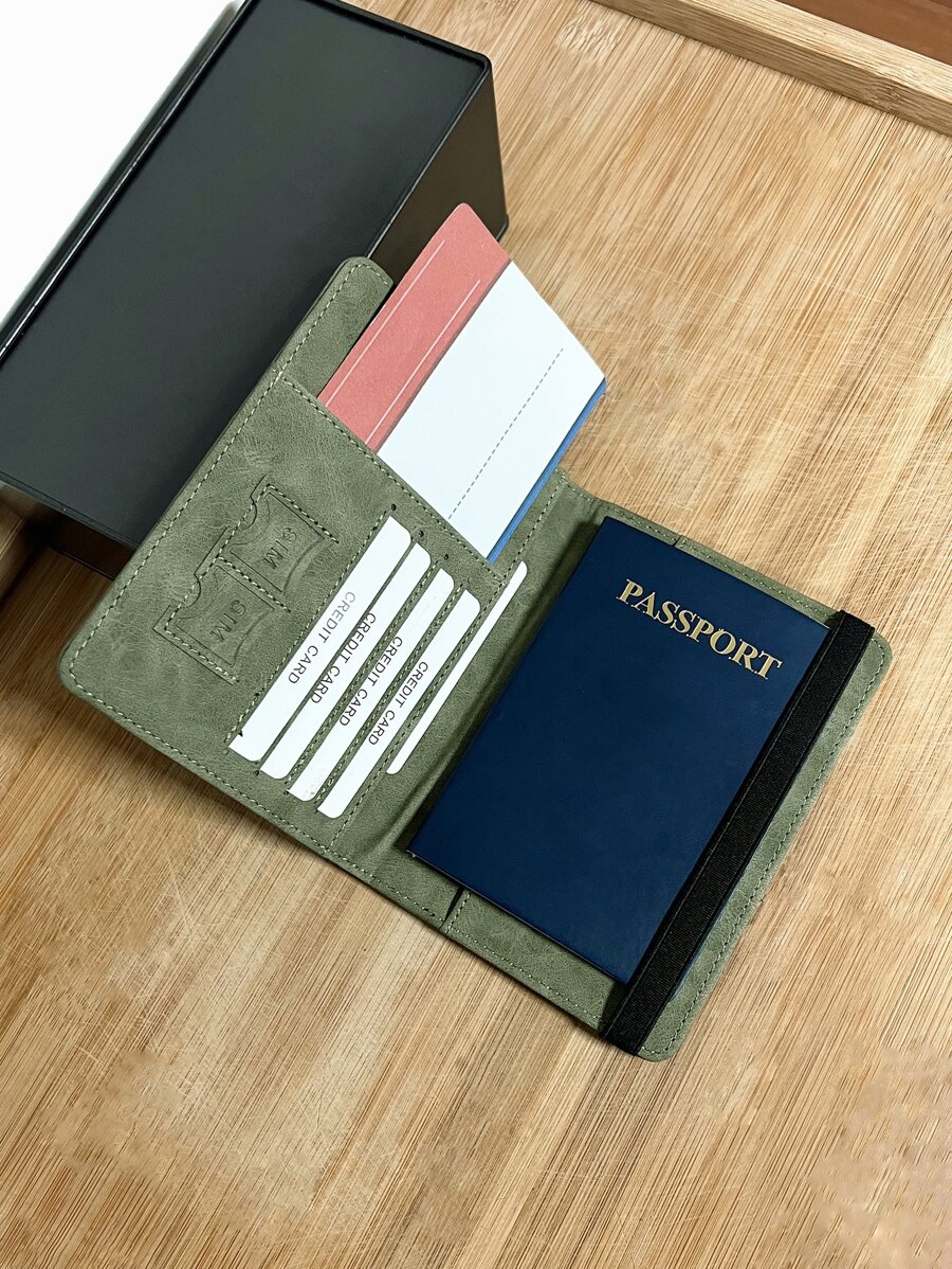 Letter Graphic Passport Case Passport Holder Passport Cover Passport ...