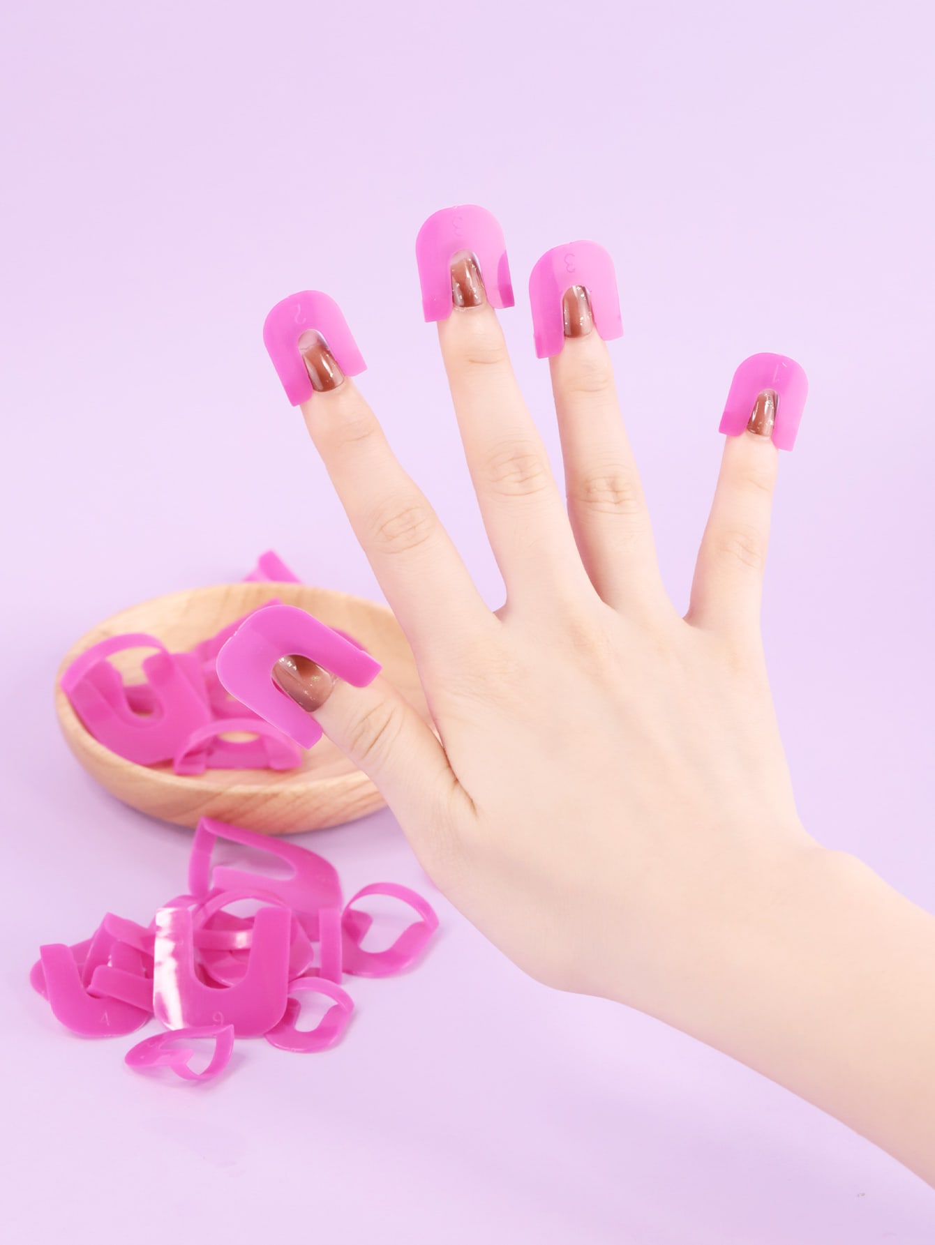 26pcs Nail Protector, Gel Nail Polish Protector For Fingers, Peel Off ...