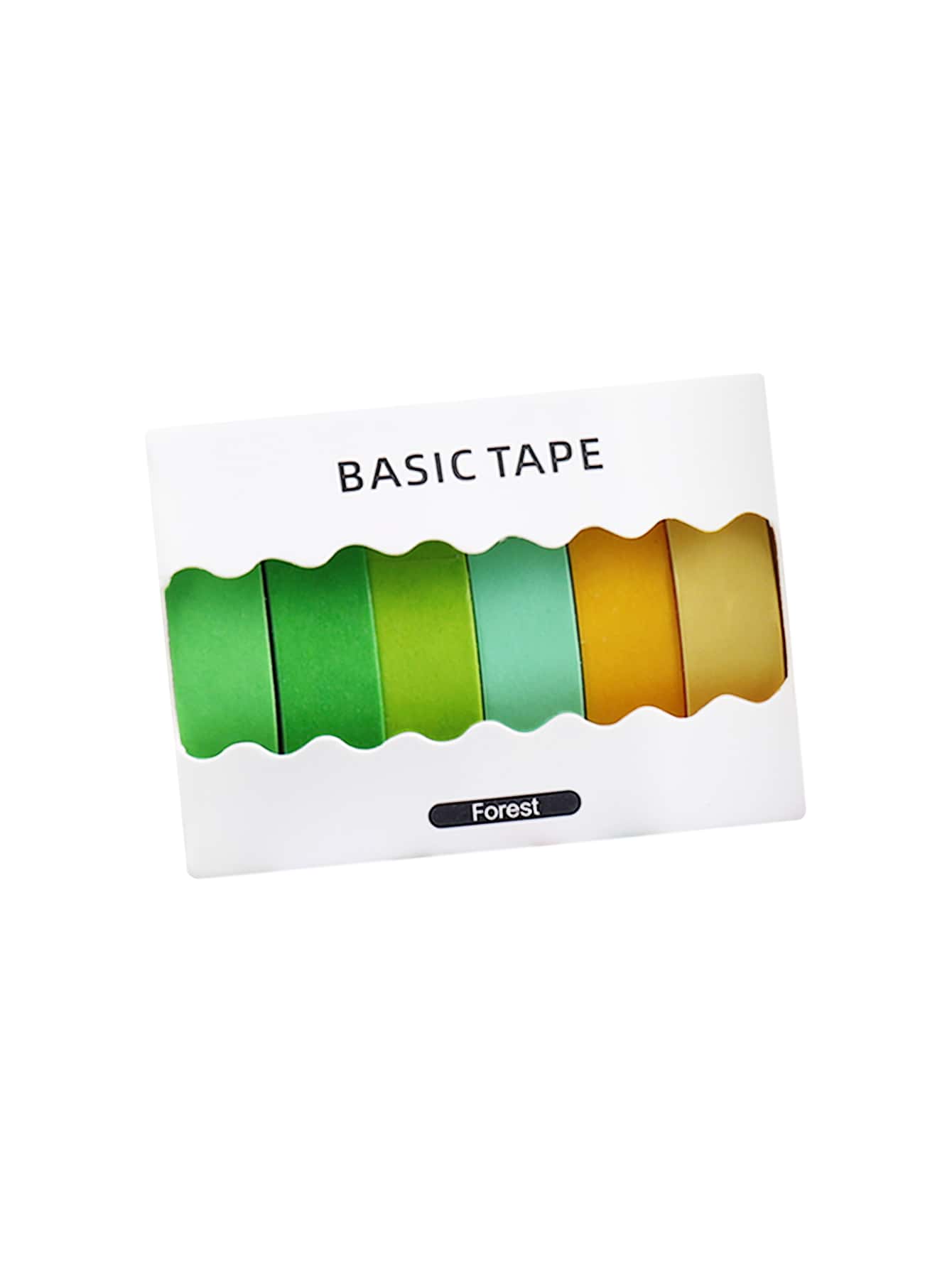 6rolls Solid Color Washi Tape | SHEIN USA