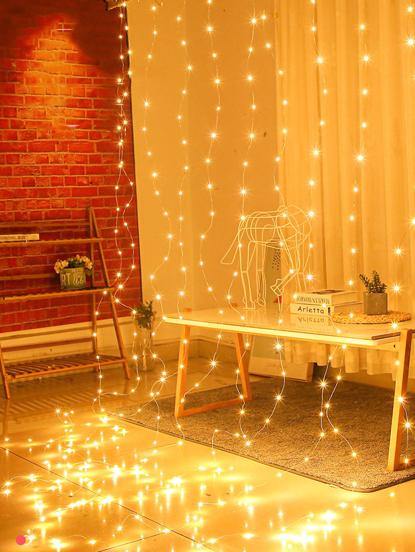 1pc 100/200/300Led 3M Copper String Light, Romantic Color String Design ...