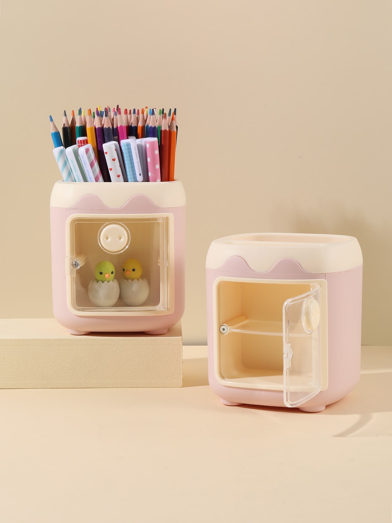 1 pièce Porte-stylo design ours de dessin animé