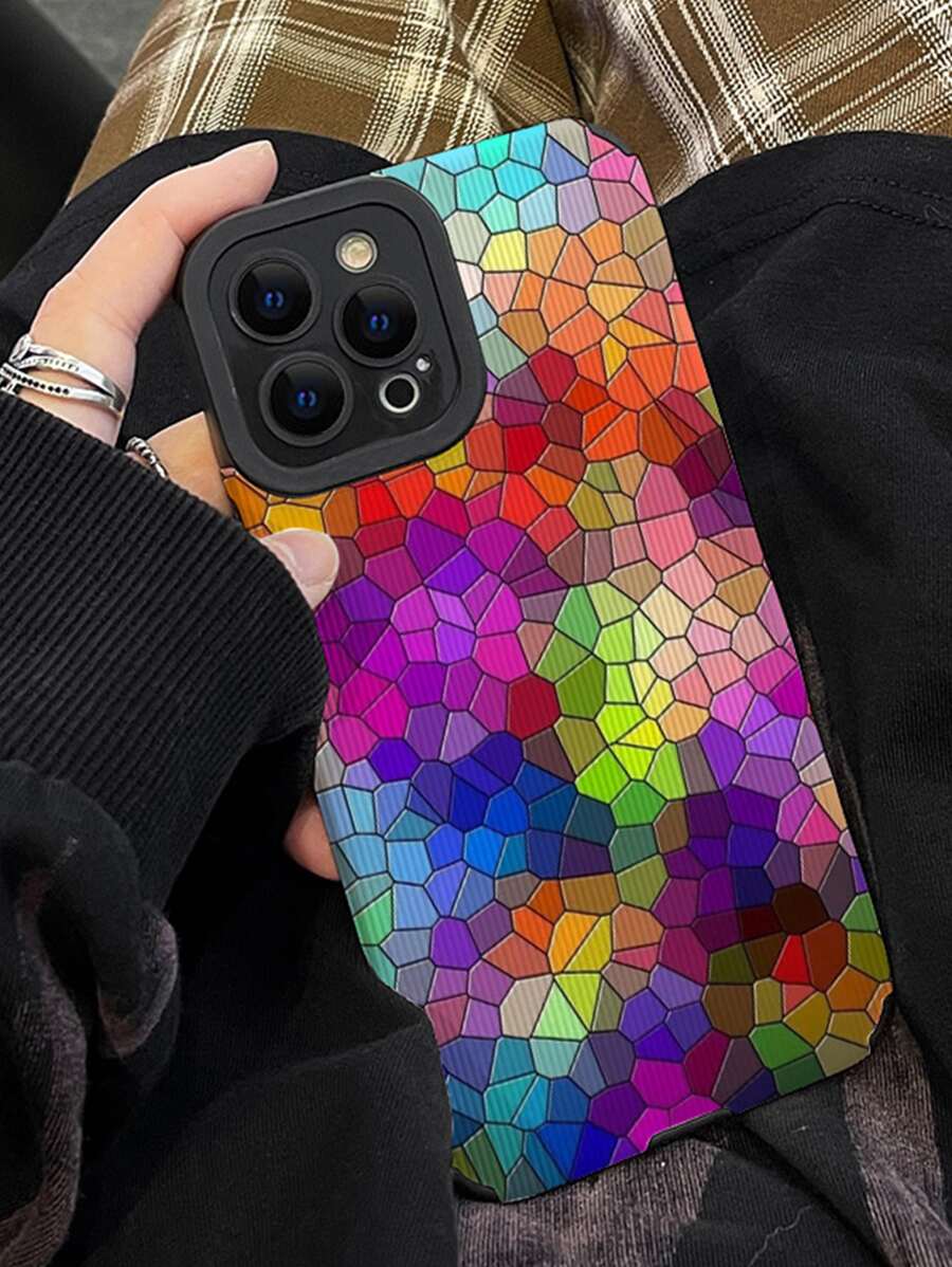 Geometric Pattern Phone Case | SHEIN USA