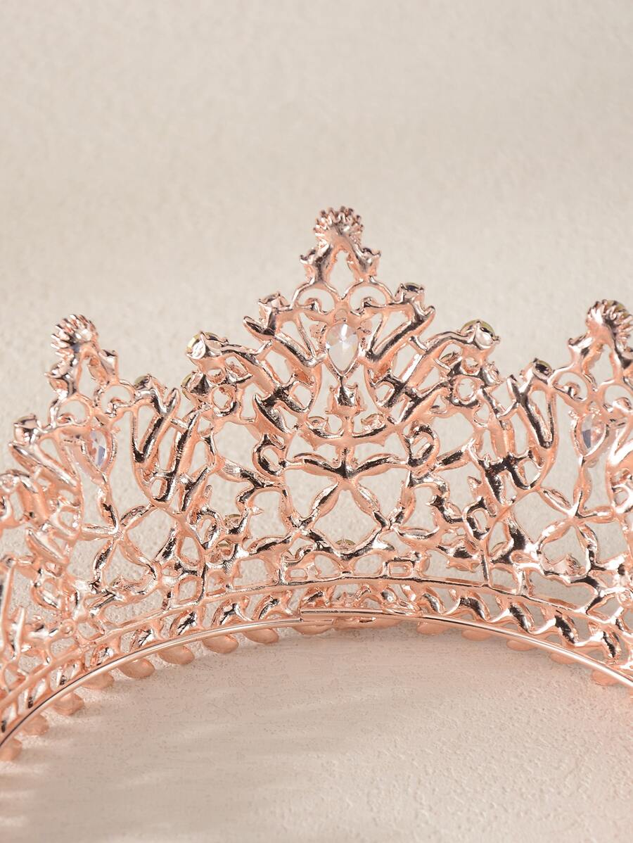 Rhinestone Decor Bridal Crown | SHEIN USA